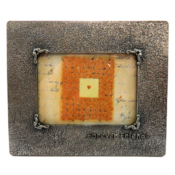 Accents | Pewter Picture Frame Words Forever Friend | Poshmark